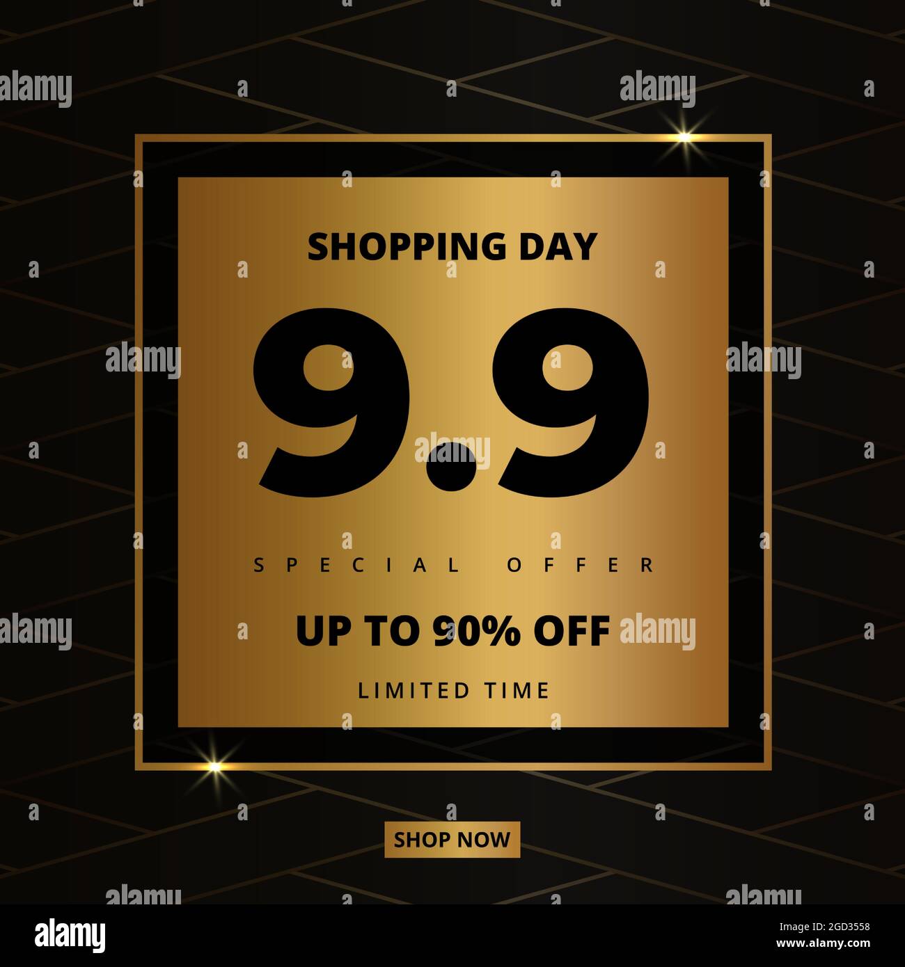 Golden square shopping centre Stock Vector Images - Alamy