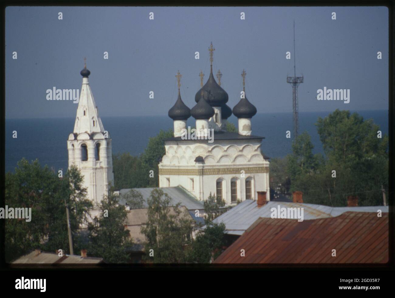 Summer panorama, with Church of the Merciful Savior (1716-23), and ...