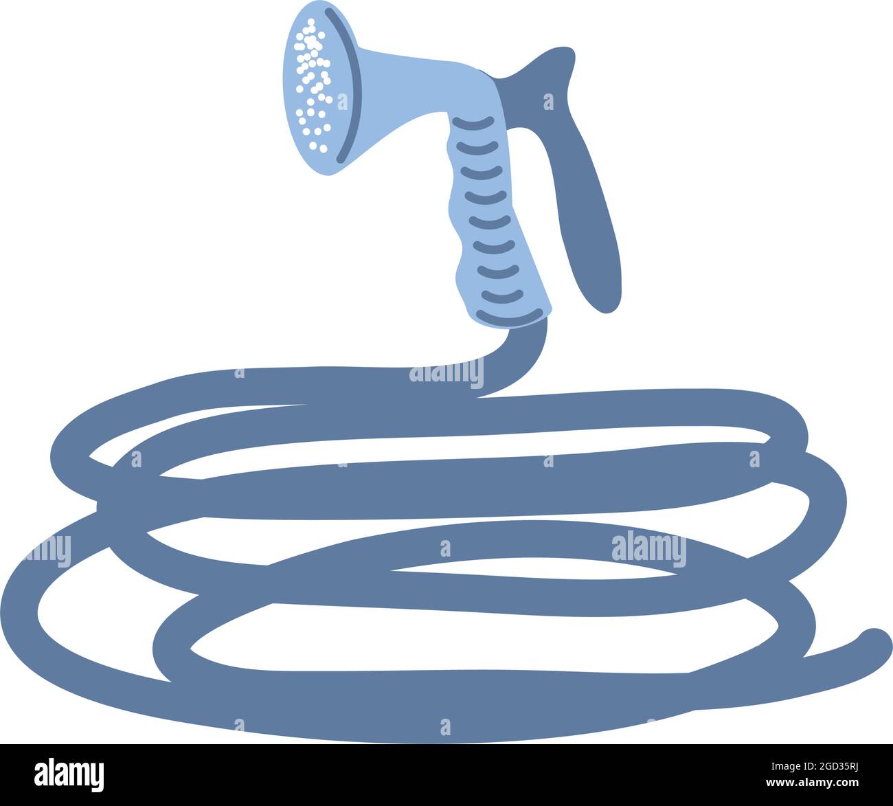 Watering hosepipe Stock Vector Images - Alamy