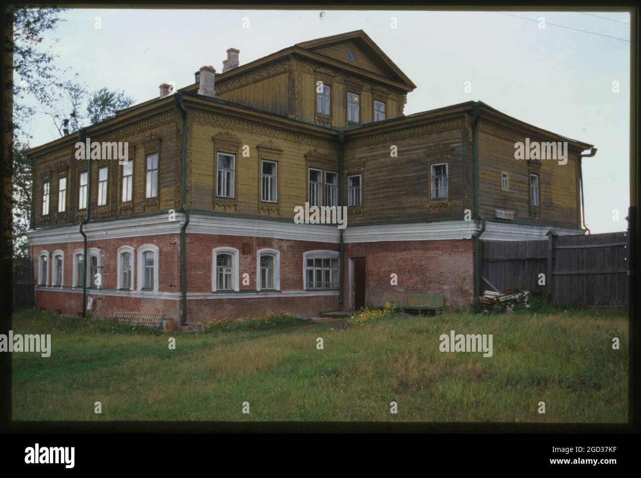 Riazantsev Salt Works, main office (1882-1884), Solikamsk, Russia; 2000 ...