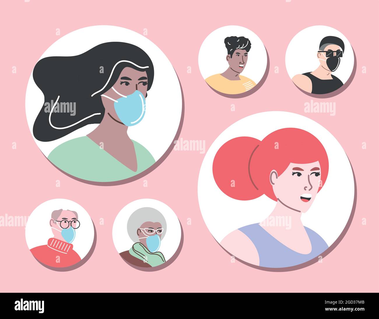 prohibition being without a mask Stock Vector Image & Art - Alamy