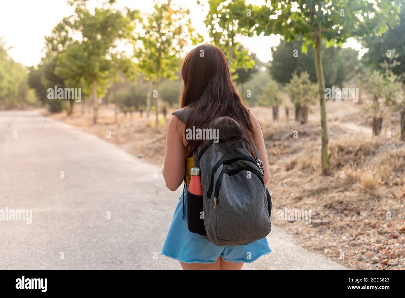 Walking backwards hi-res stock photography and images - Alamy