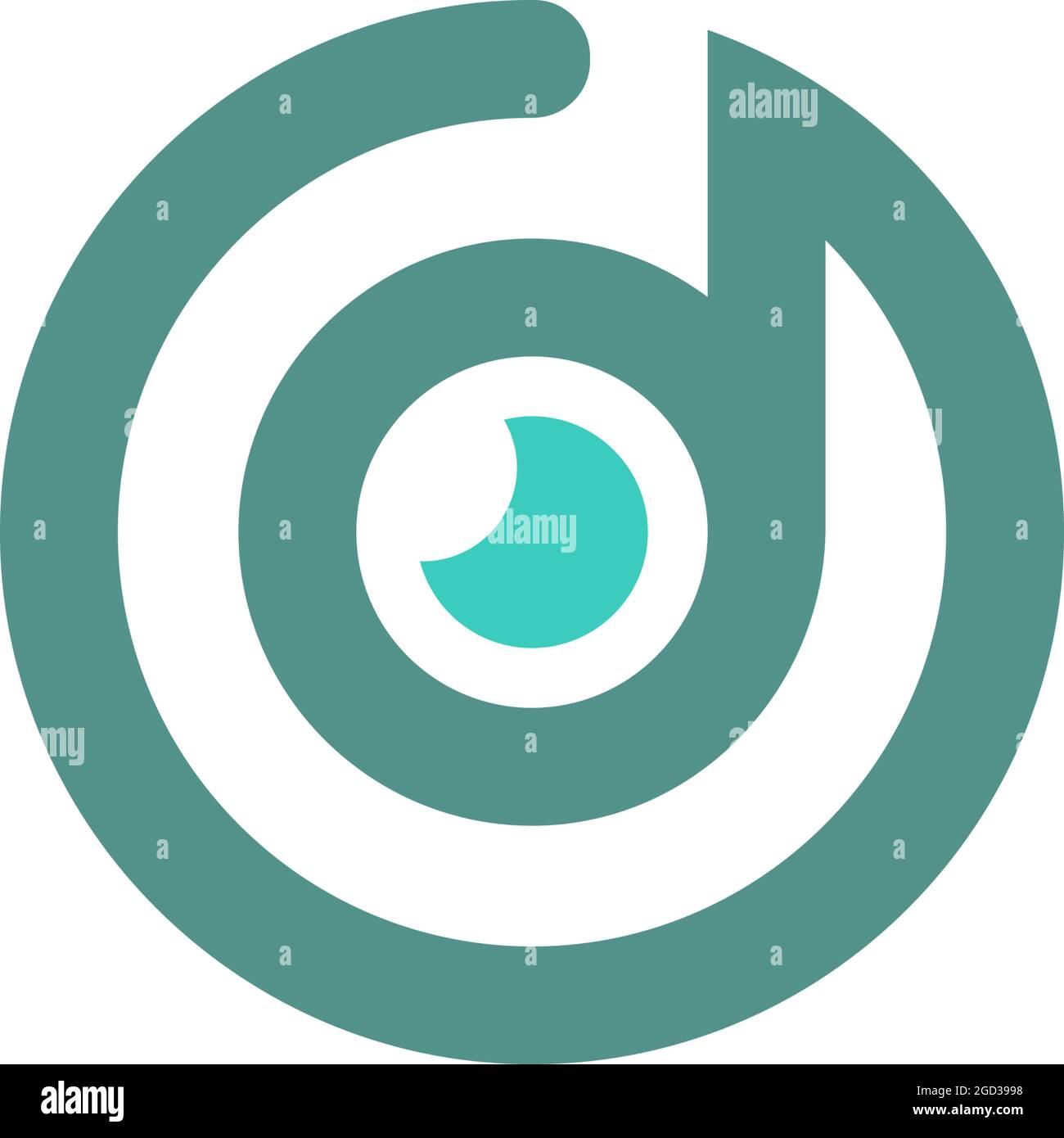 Letter D logo icon design concept illustrtation Stock Vector Image ...