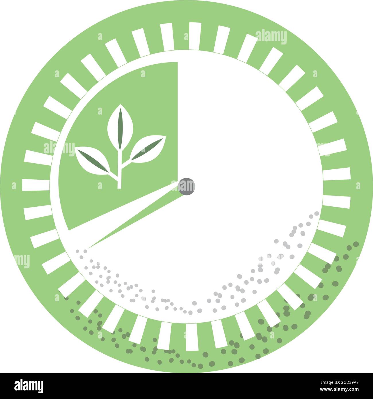 slow fashion clock Stock Vector Image & Art - Alamy