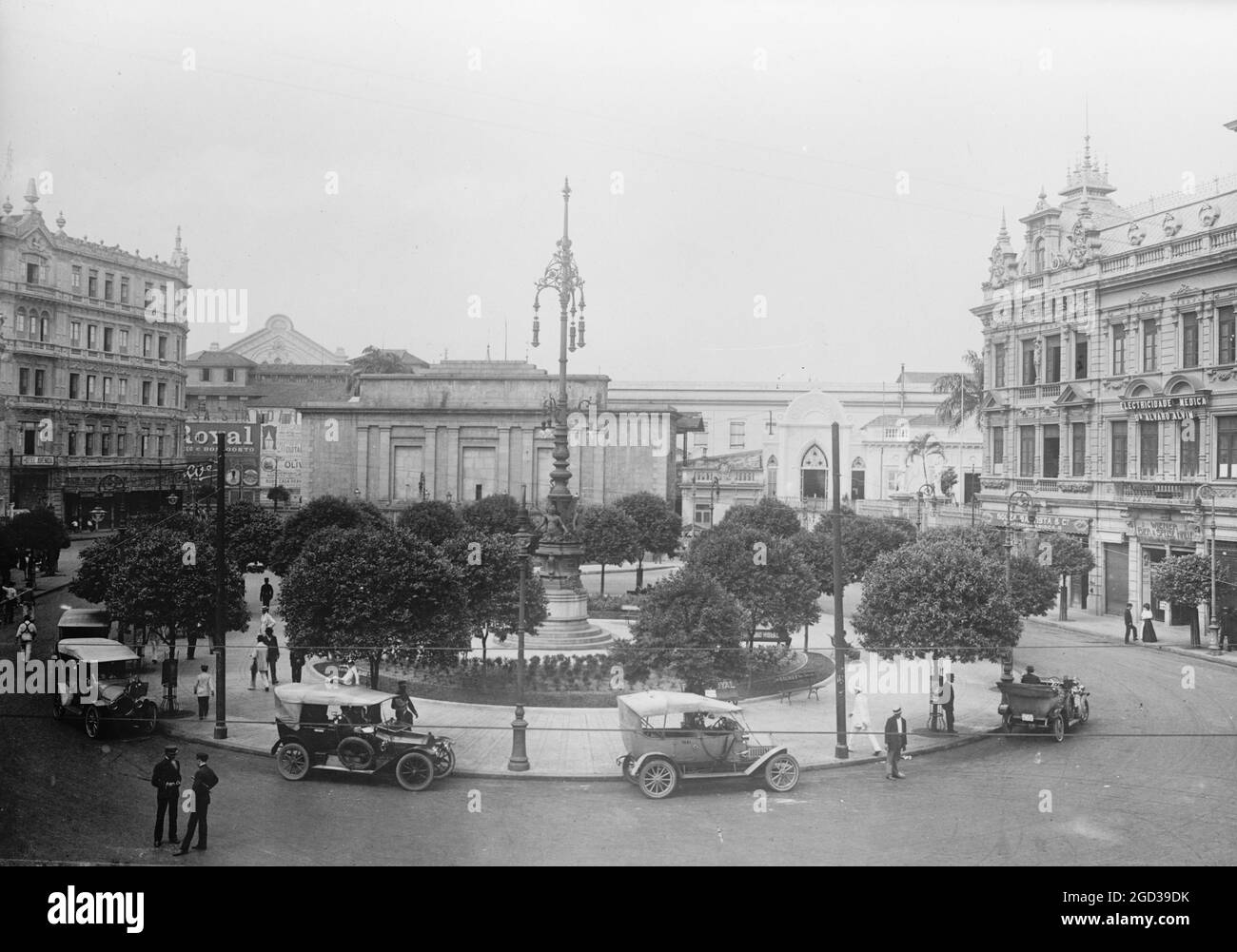 Historical Rio De Janeiro Street Scene High Resolution Stock ...