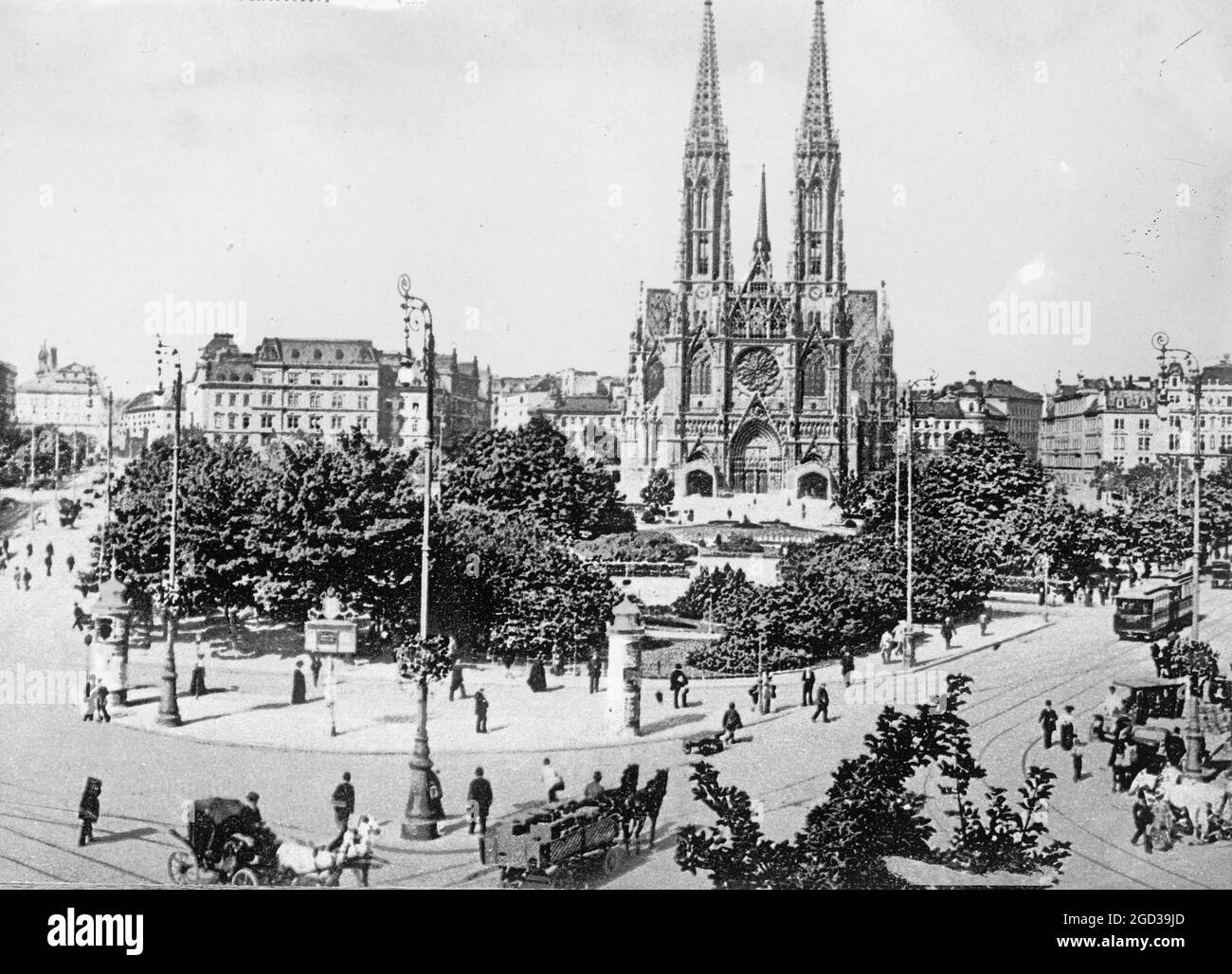 Vienna Austria, St. Steven's Cathedral ca. between 1909 and 1919 Stock ...
