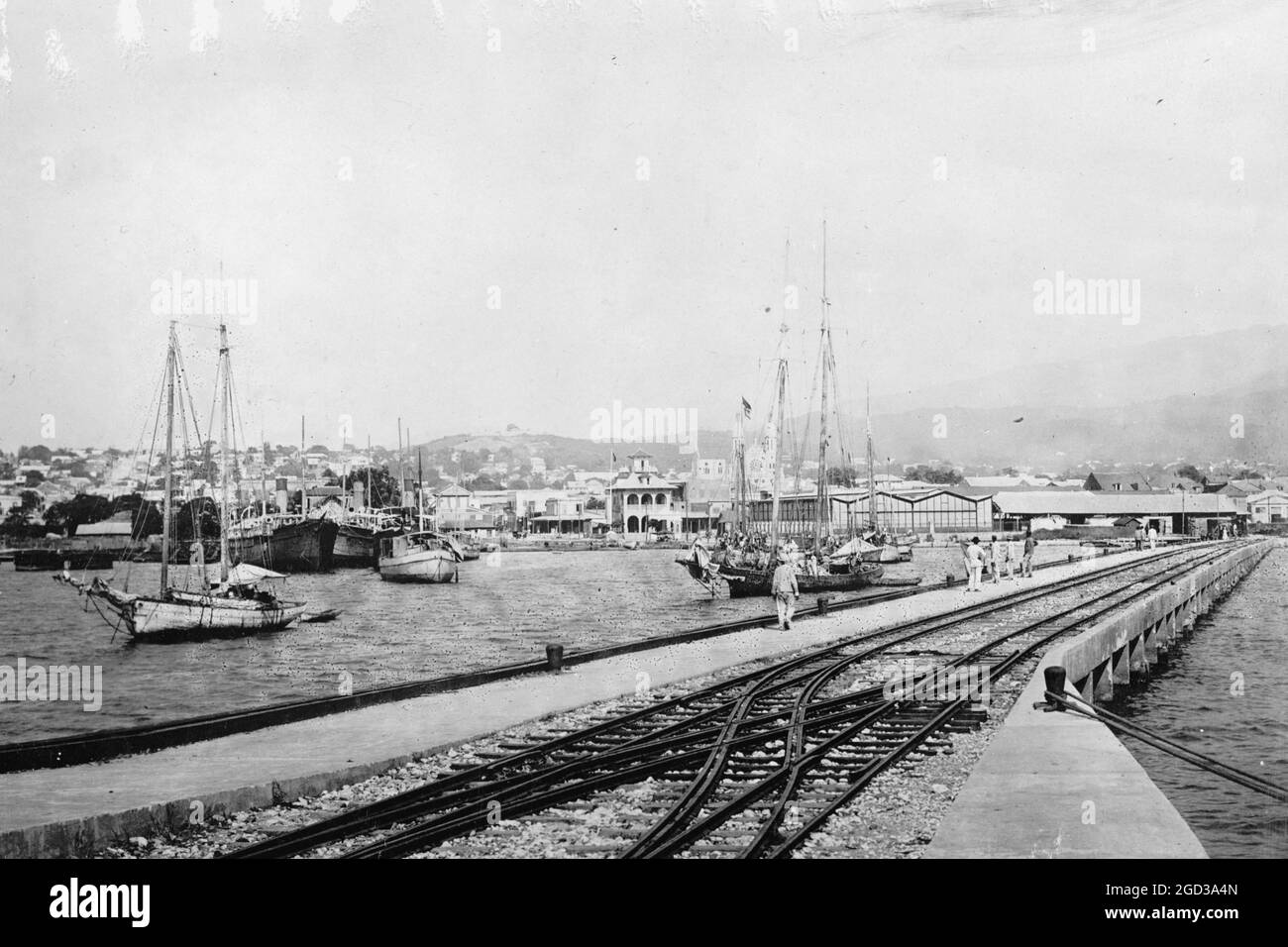 Haiti, Port-au-Prince ca. between 1909 and 1920 Stock Photo - Alamy