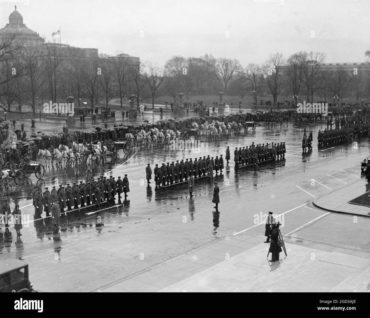 President William Howard Taft funeral ca. 1930 Stock Photo - Alamy