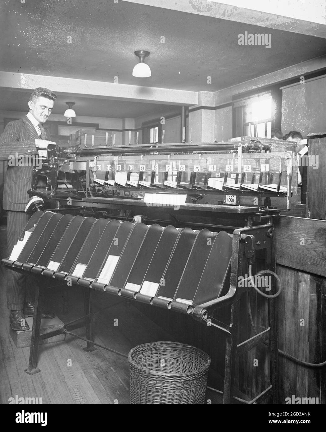 Historical sorting machine hi-res stock photography and images - Alamy