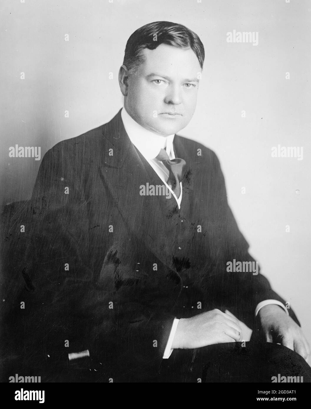 Herbert hoover portrait Black and White Stock Photos & Images - Alamy