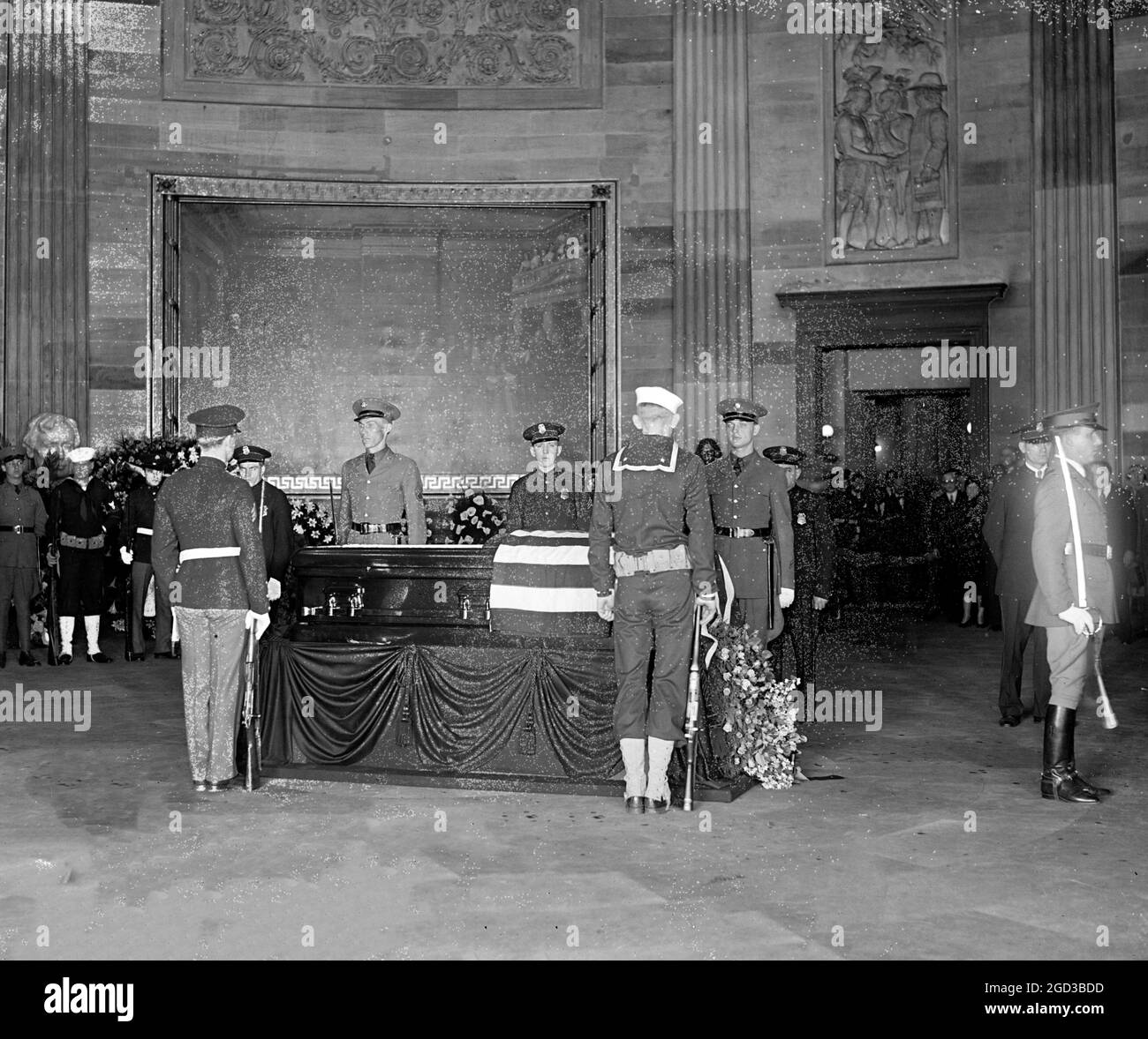 William howard taft funeral lying in state hi-res stock photography and ...