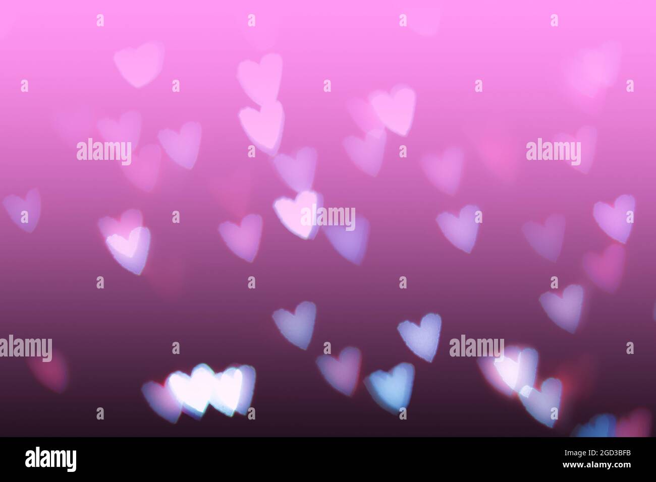 Bright pink background with hearts for wallpapers Stock Photo - Alamy