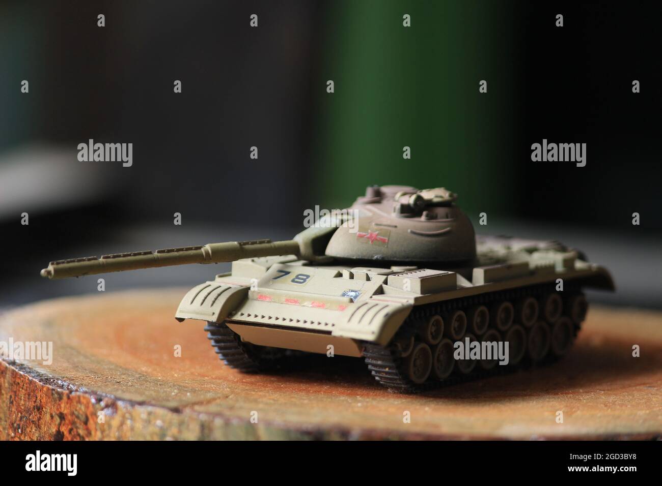 Miniature main battle tank for your collection and lets play Stock ...