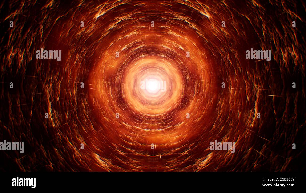 Abstract Dark Burning Fire Cave Background Stock Photo - Alamy