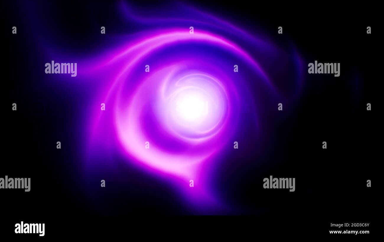 Abstract Glowing Purple Energy Background Stock Photo - Alamy