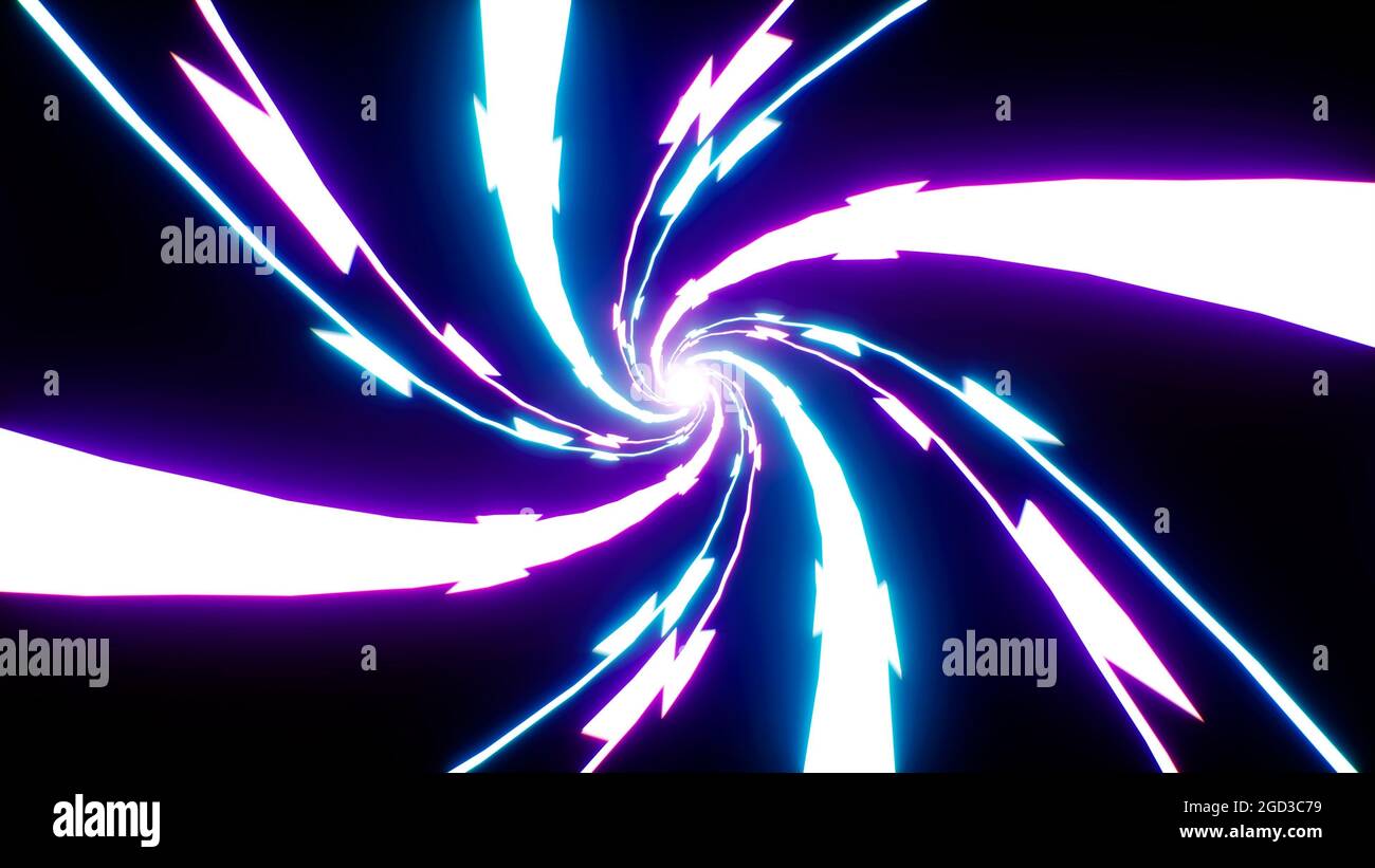 Abstract Growing Neon Barbed Wire Background Stock Photo - Alamy