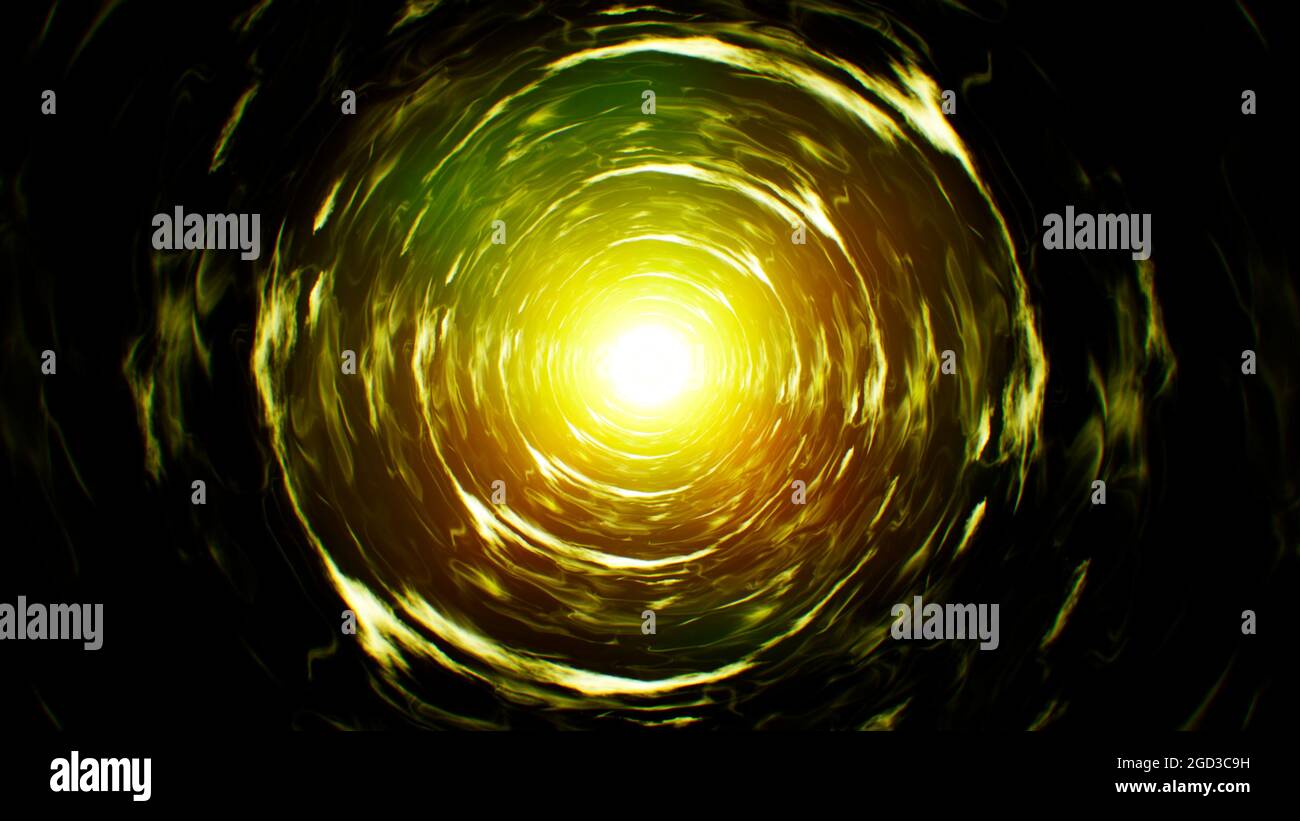 Abstract Spin Yellow Energy Background Stock Photo - Alamy