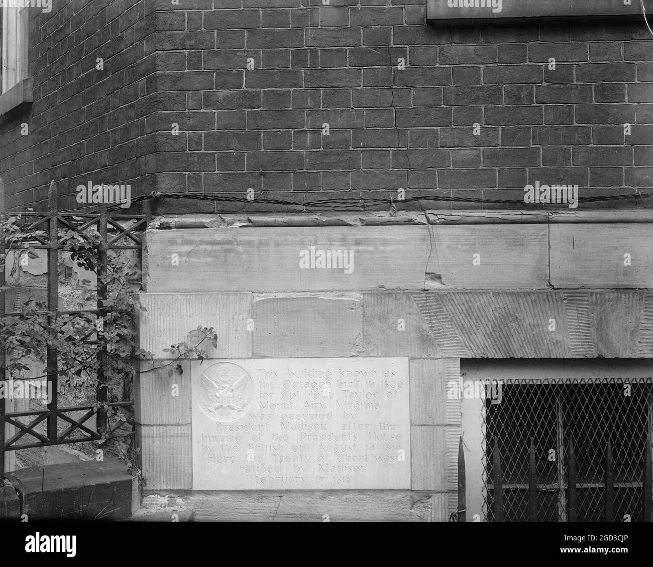 Octagon House, [Washington, D.C.] ca. between 1910 and 1926 Stock Photo ...