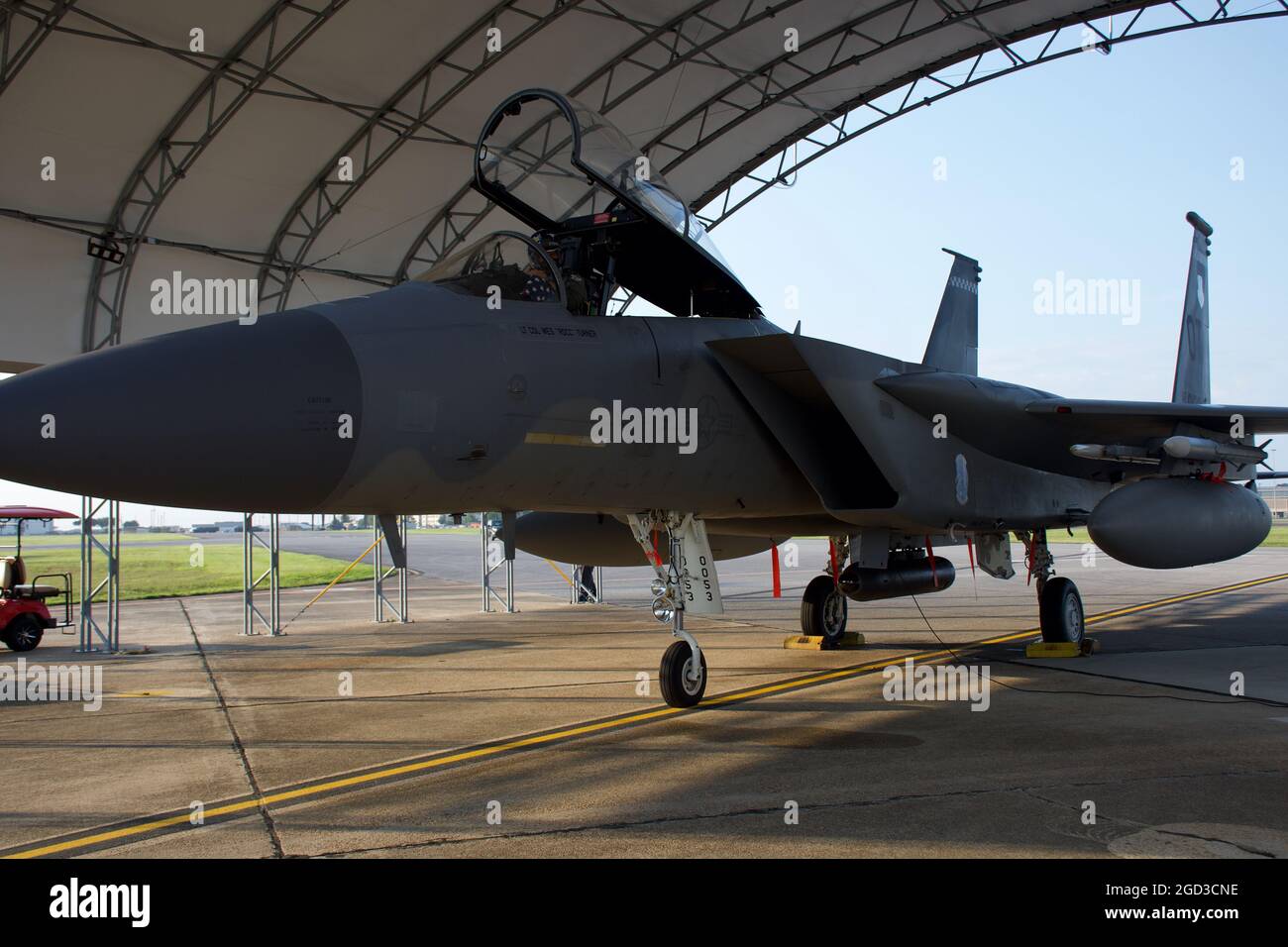 An F-15C Eagle from the 85th Test and Evaluation Squadron, showcasing ...