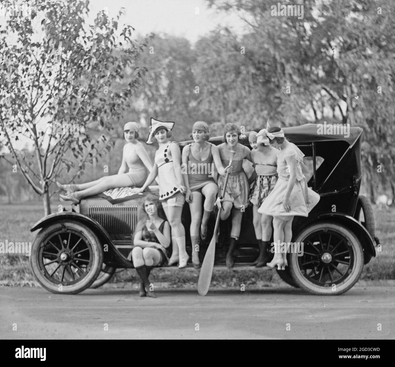 Mack Sennett girls ca. between 1918 and 1920 Stock Photo - Alamy