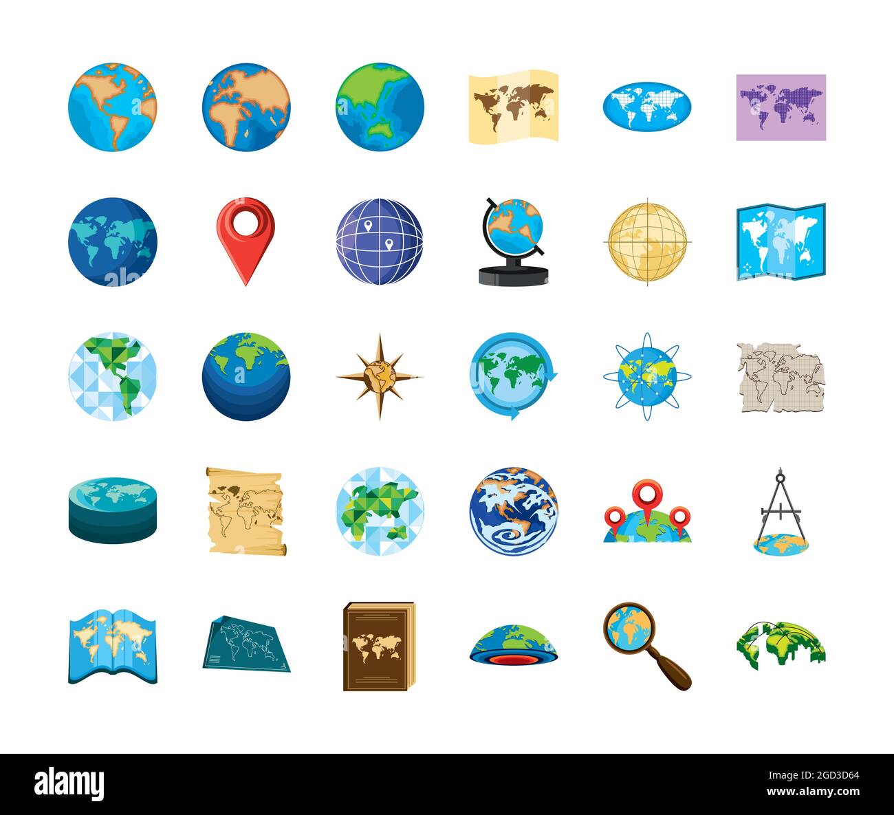 world maps, navigation Stock Vector Image & Art - Alamy