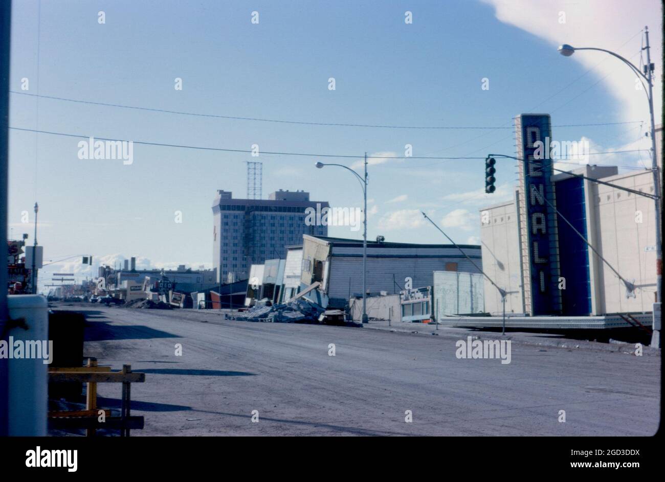 1964 alaska earthquake anchorage hi-res stock photography and images - Alamy