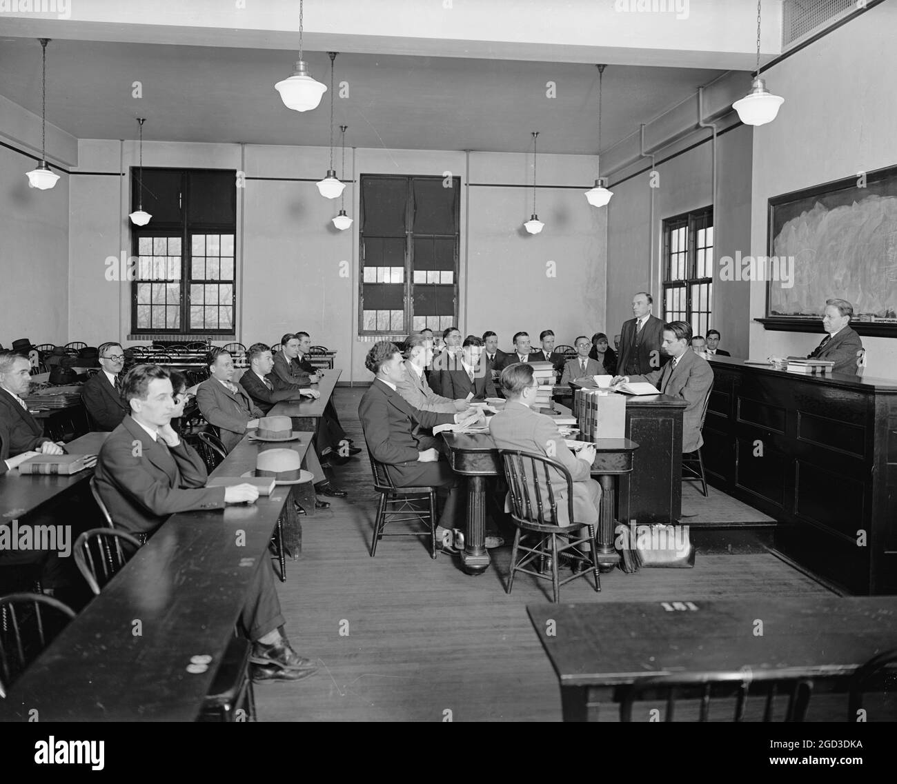 George Washington University class room, [Washington, D.C ...