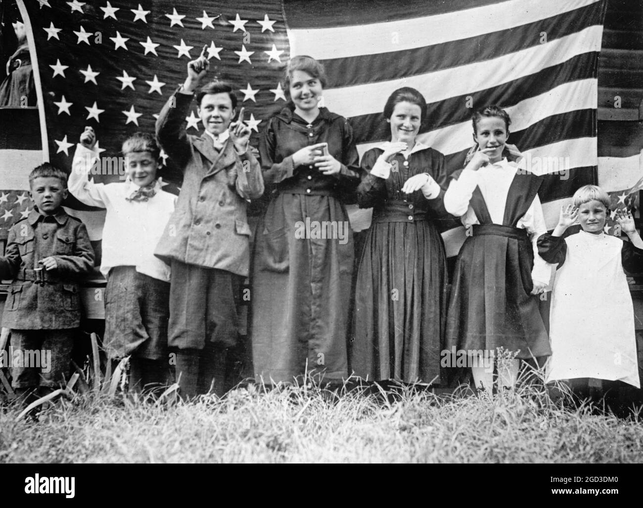 Early 1900s deaf children hi-res stock photography and images - Alamy