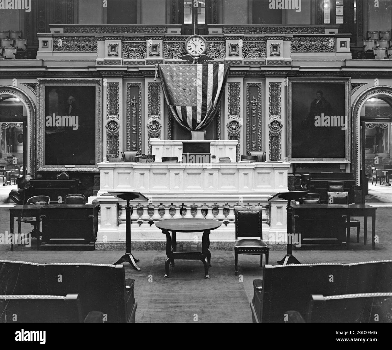 House of representatives washington Black and White Stock Photos ...