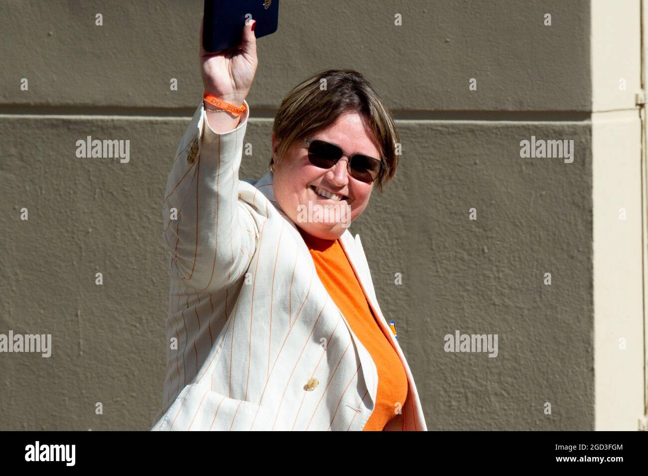 Alyson Annan during a meeting with Dutch Royals after Summer Olympics ...