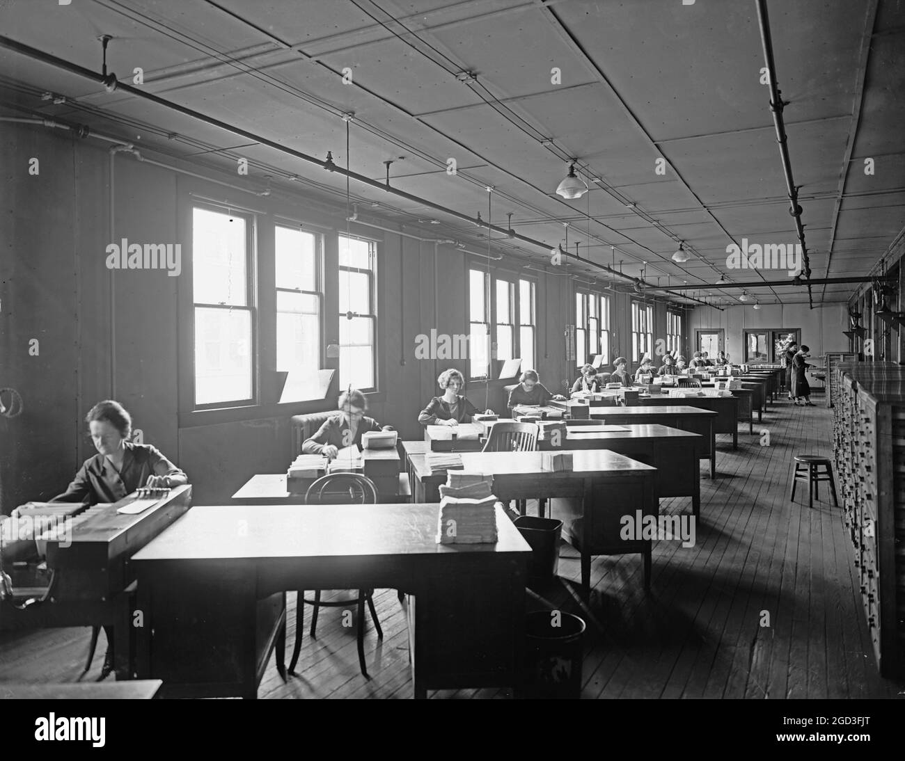 Early 1900s irs workers hi-res stock photography and images - Alamy