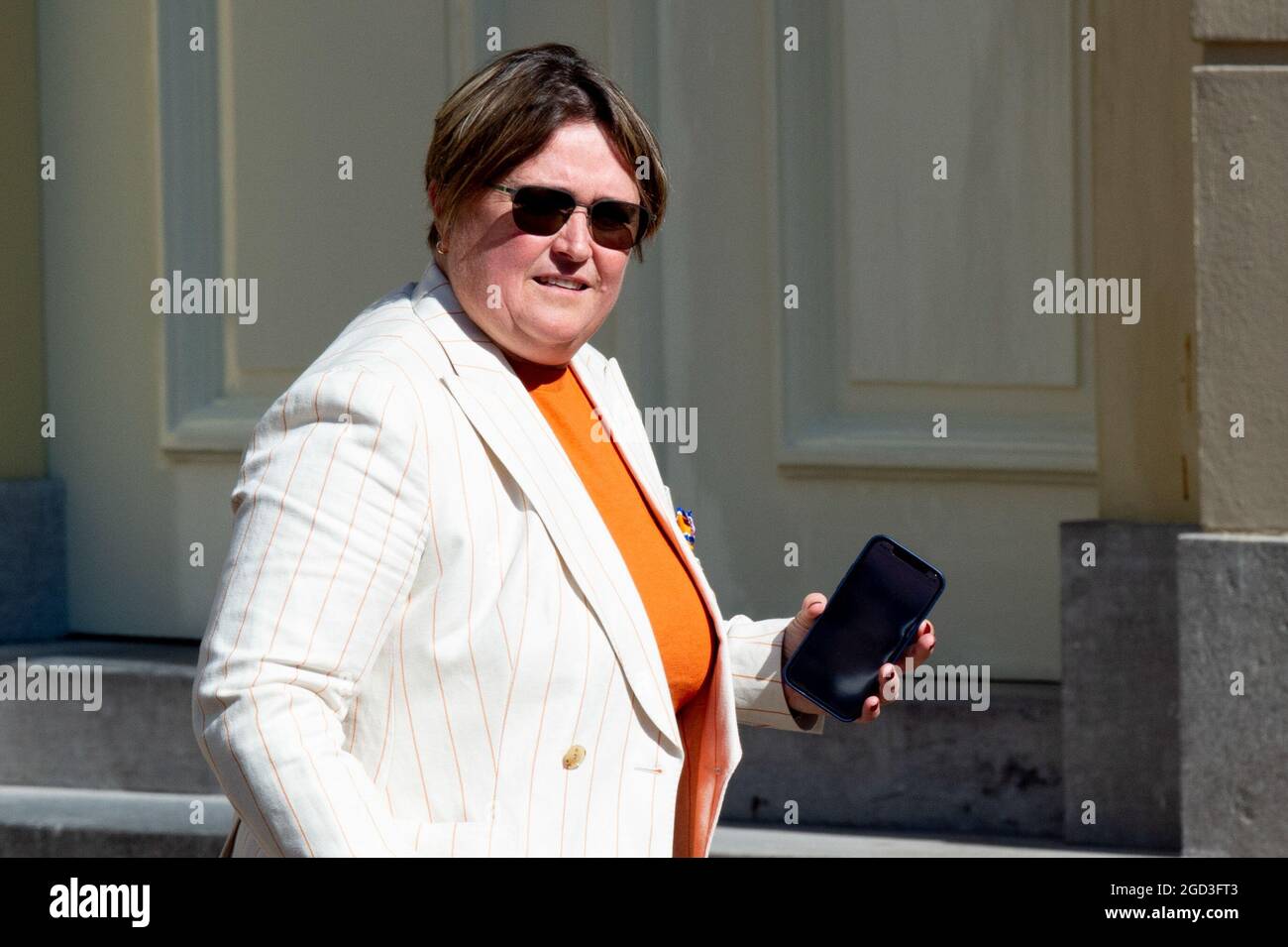 Alyson Annan during a meeting with Dutch Royals after Summer Olympics ...