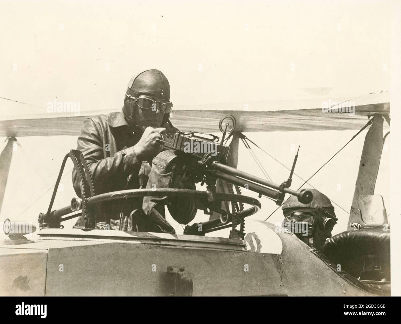Naval airmen make high scores in aerial target practice ca. between ...