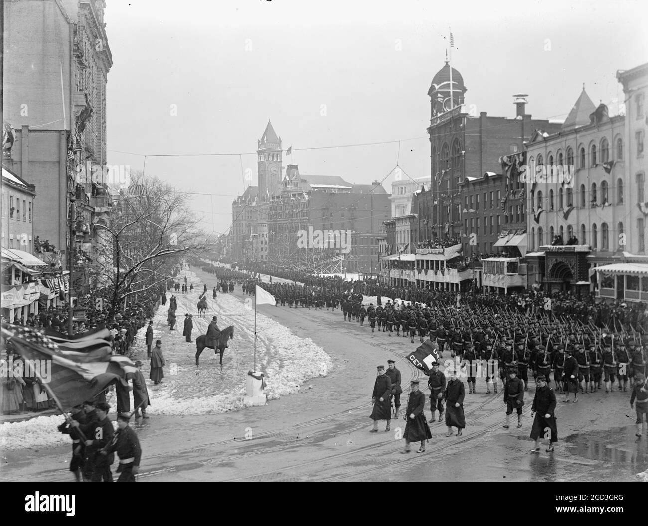 President William Howard Taft Inauguration parade ca. 4 March 1909 ...