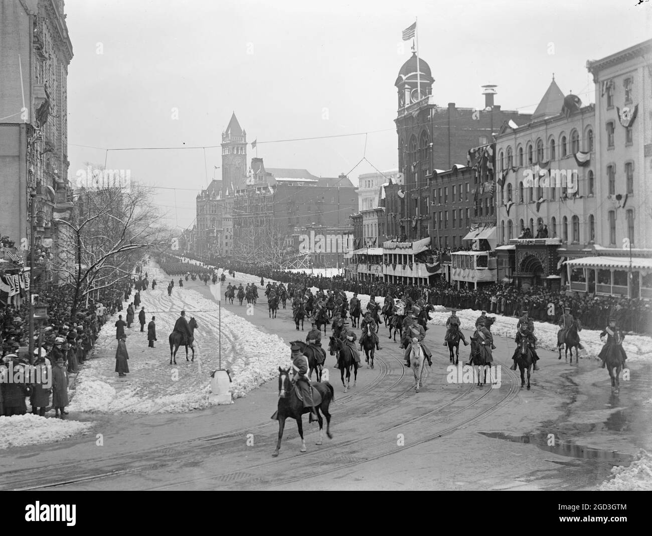 President William Howard Taft Inauguration parade ca. 4 March 1909 ...