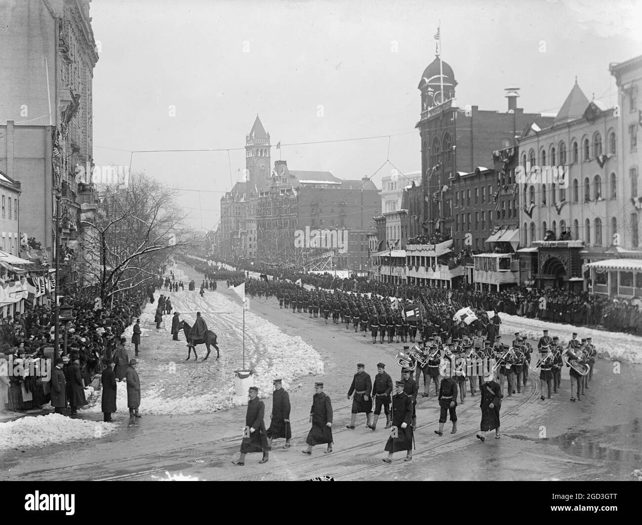 President William Howard Taft Inauguration parade ca. 4 March 1909 ...