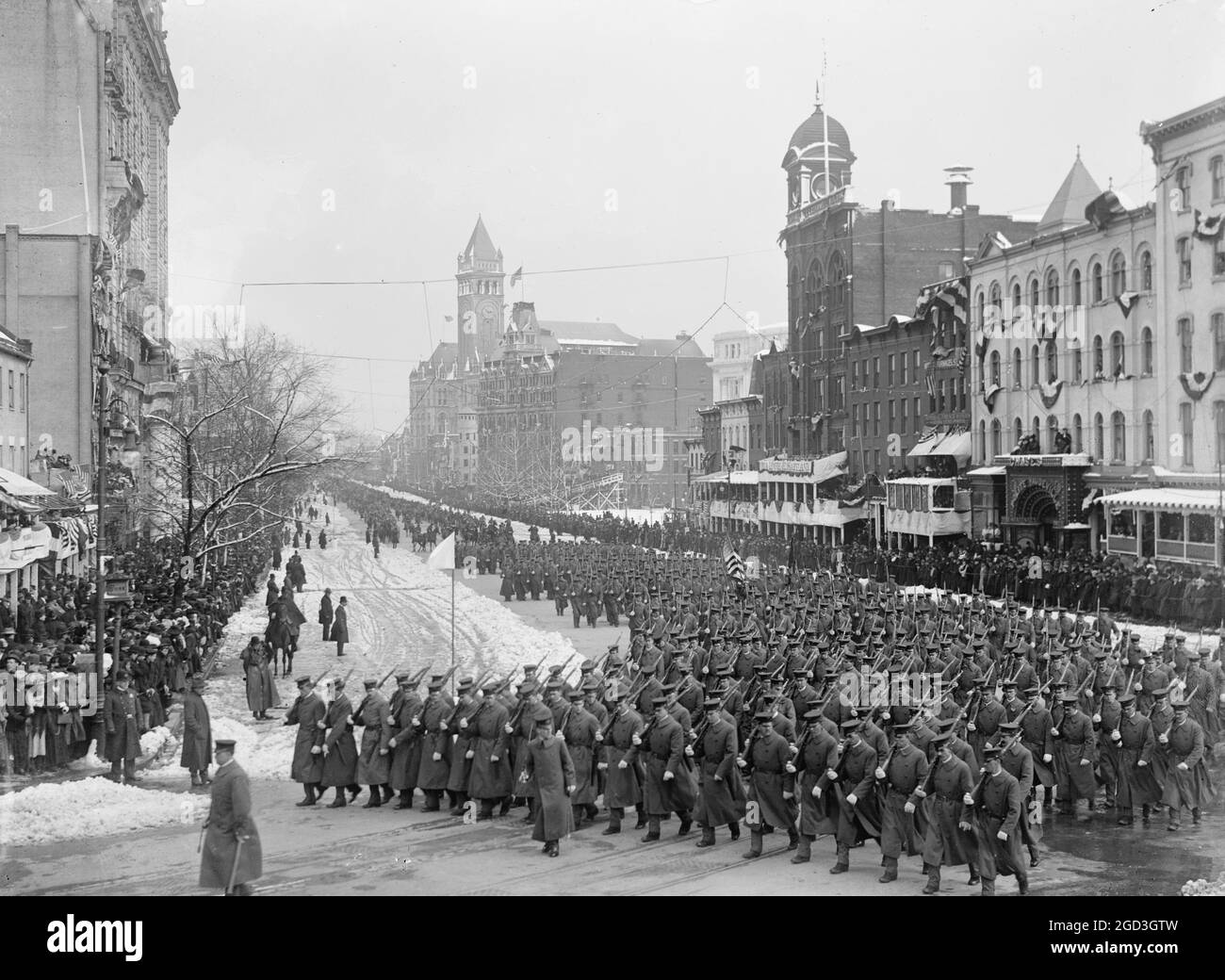 President William Howard Taft Inauguration parade ca. 4 March 1909 ...