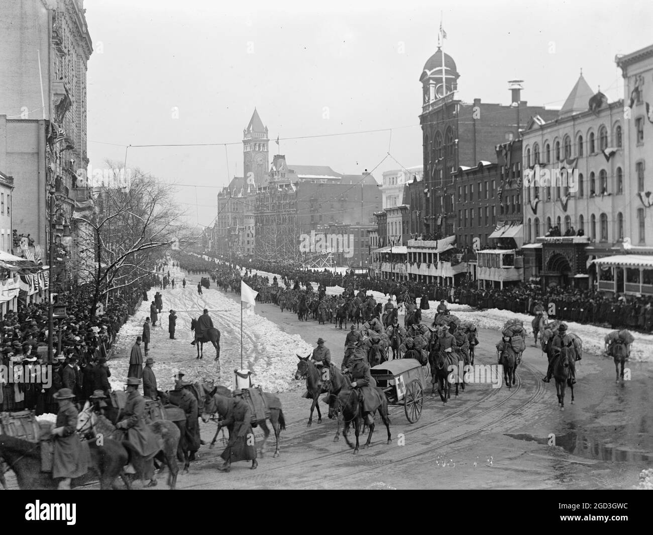 President William Howard Taft Inauguration parade ca. 4 March 1909 ...
