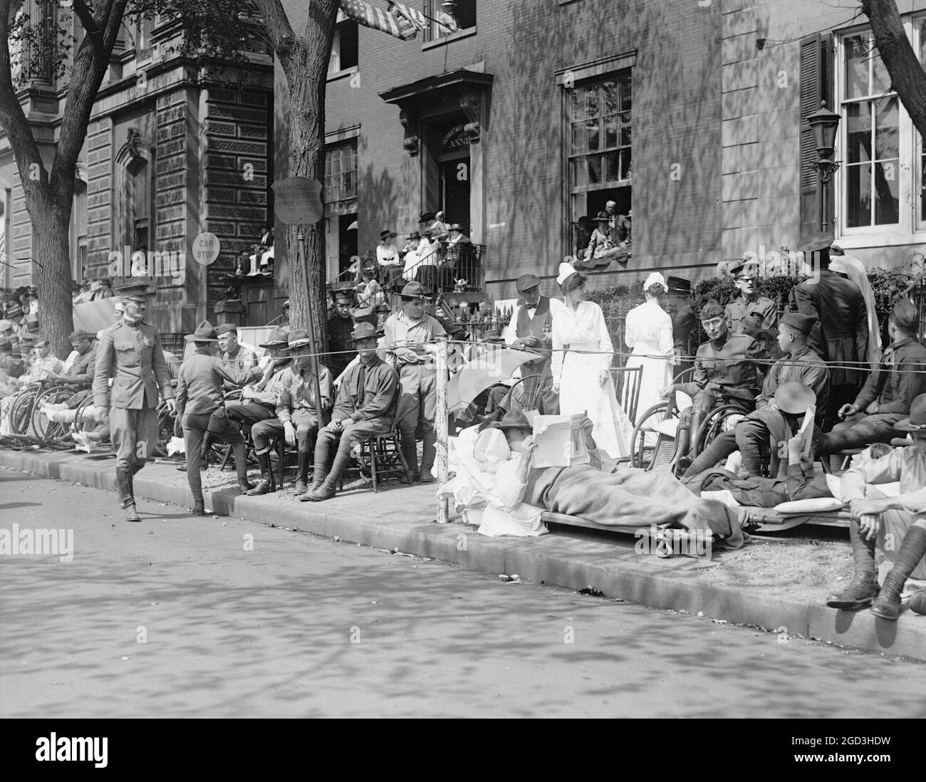 Pershing parade ca. between 1909 and 1923 Stock Photo - Alamy