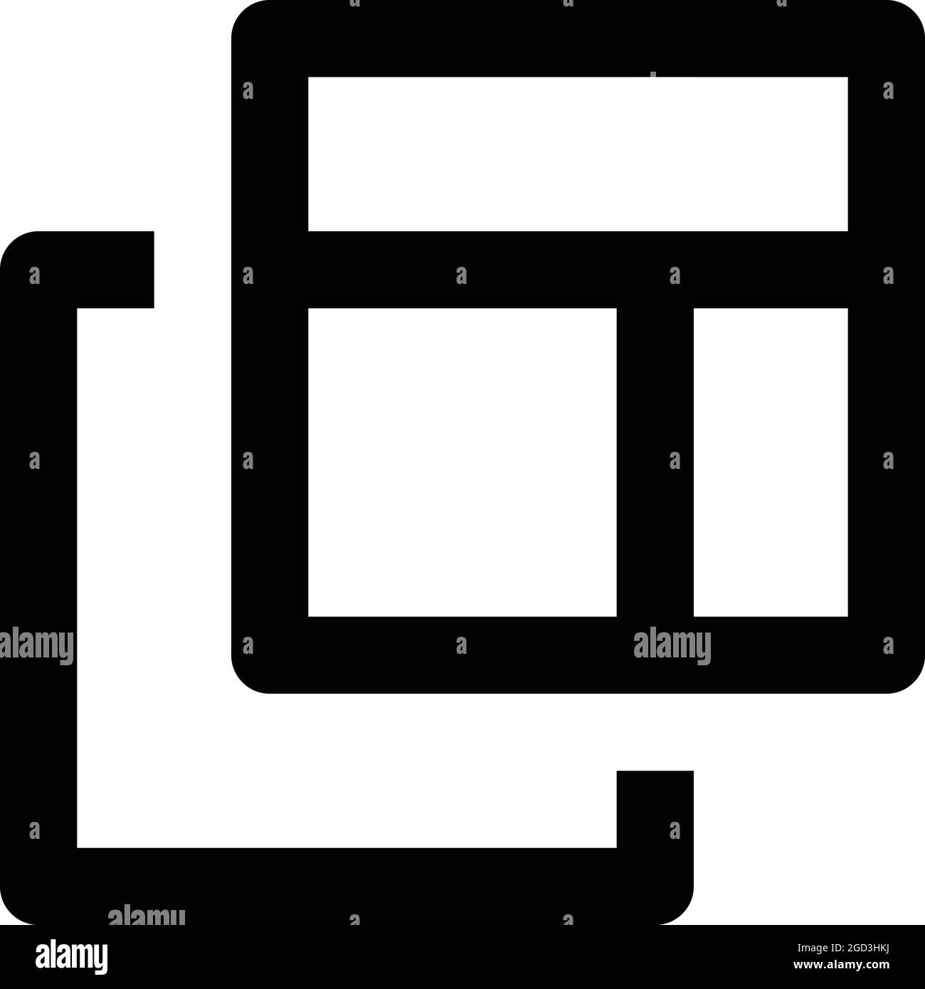 Styles icon on the white background Stock Vector Image & Art - Alamy