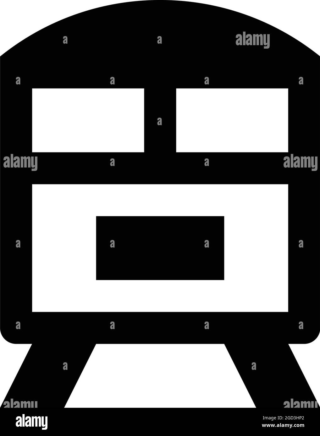 Train icon on the white background Stock Vector Image & Art - Alamy