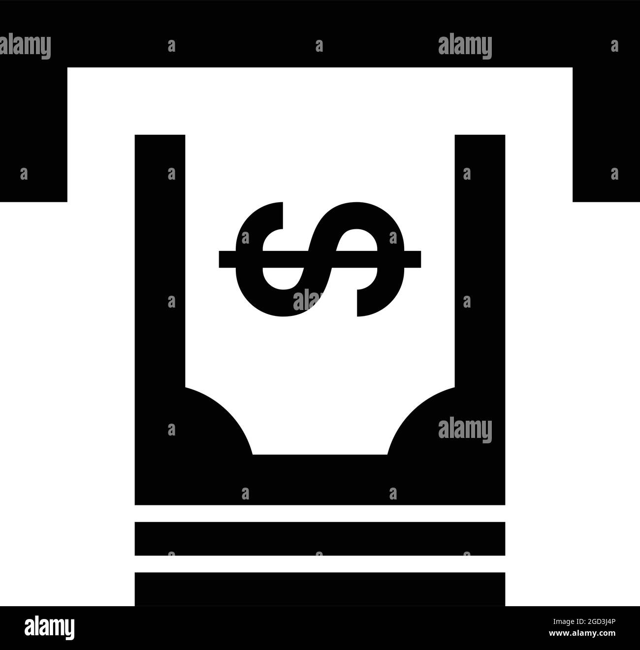 Payout icon on the white background Stock Vector Image & Art - Alamy