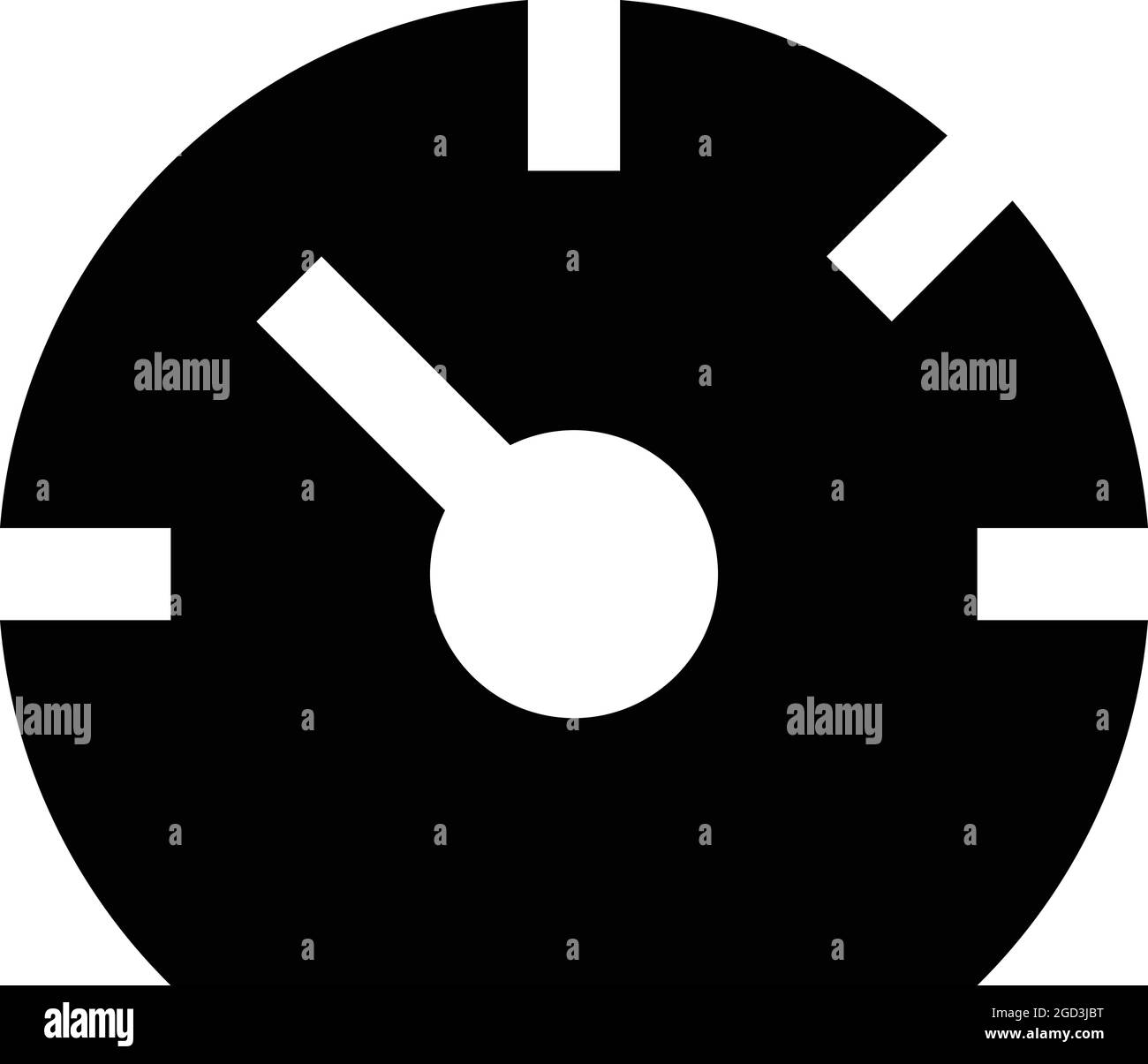 Odometer icon on the white background Stock Vector Image & Art - Alamy