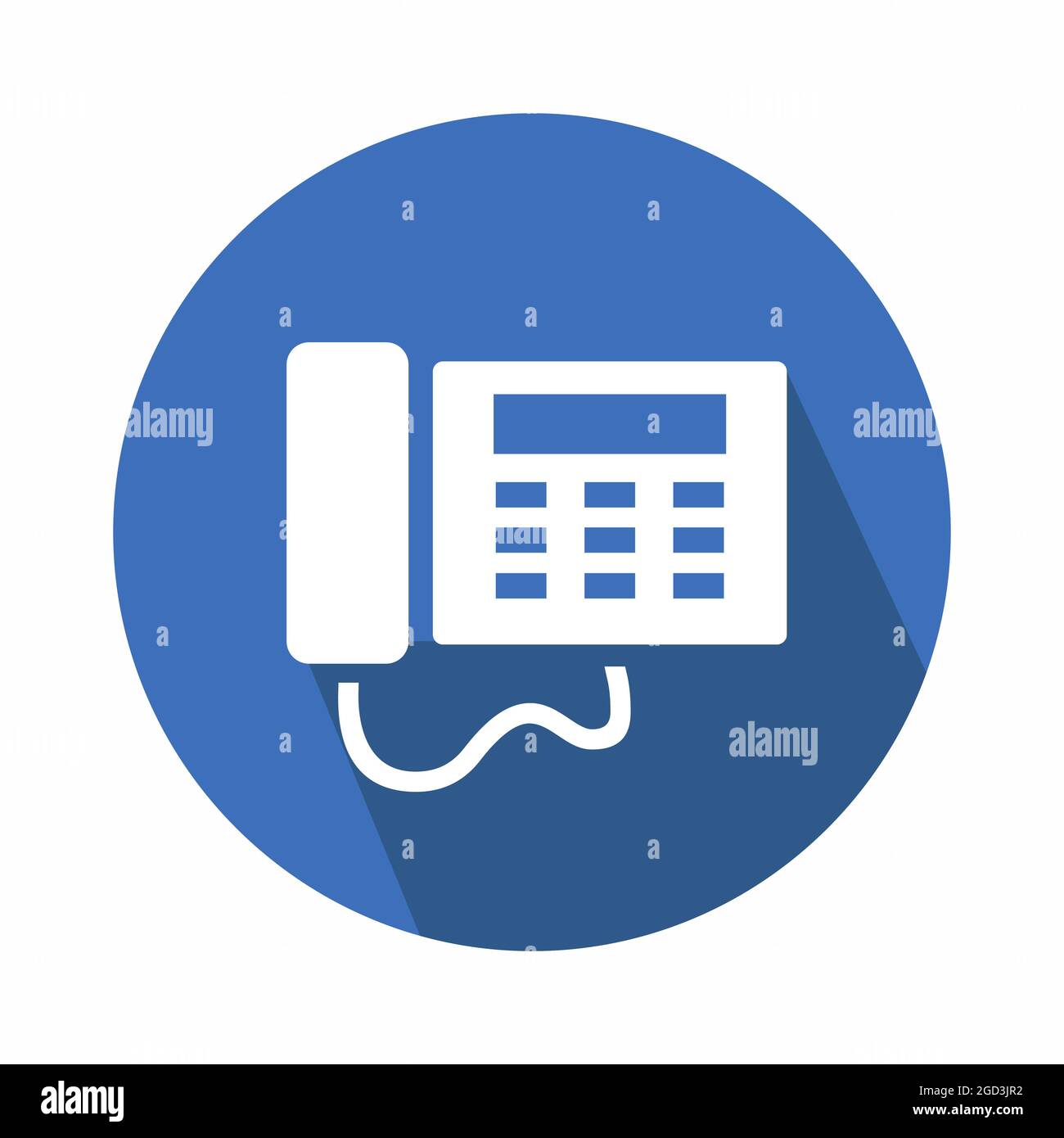 Vector Graphic of Phone - Flat Style - simple illustration. Editable ...