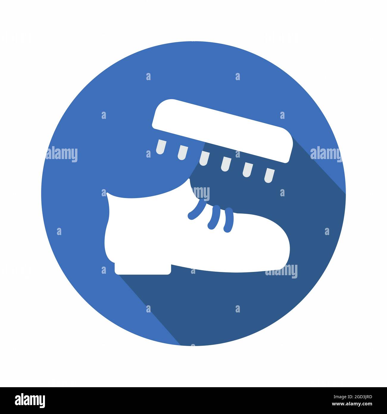 Vector Graphic of Shoe Polishing - Flat Style - simple illustration ...