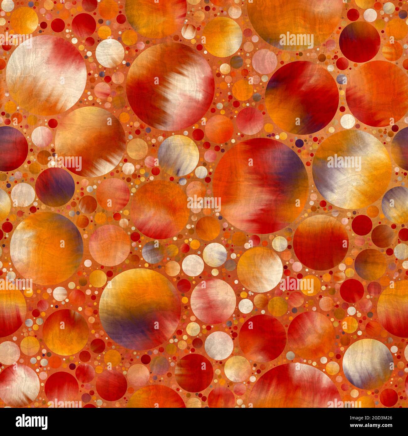 Seamless abstract circle geo pattern for surface print Stock Photo - Alamy