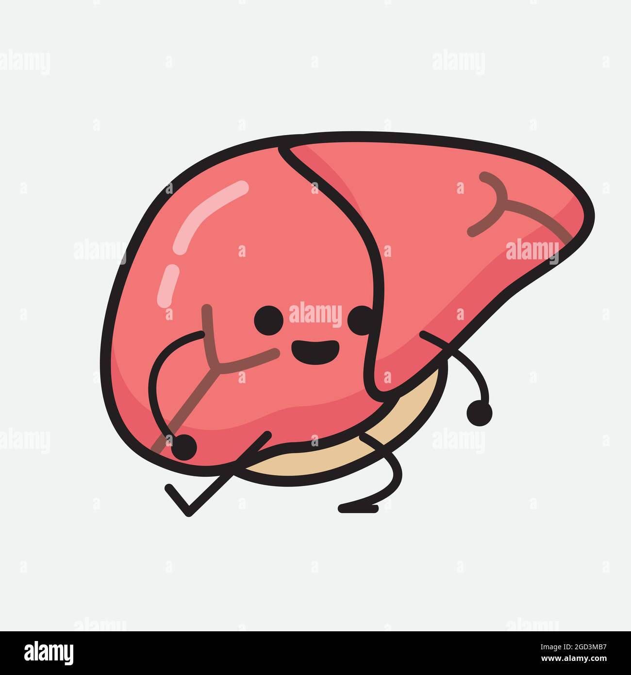 Liver Drawing For Kids
