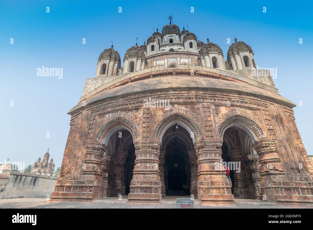 Krishna Chandra temple of Kalna, West Bengal, India - It is one of ...