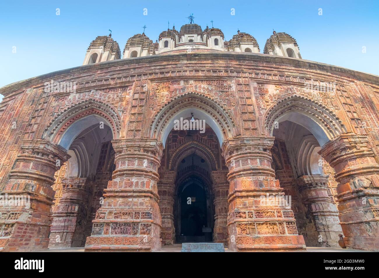 Krishna Chandra temple of Kalna, West Bengal, India - It is one of ...
