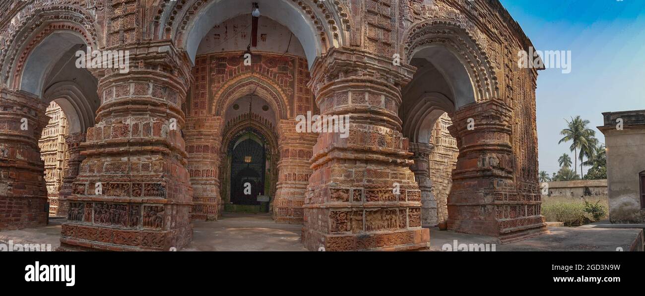 Krishna Chandra temple of Kalna, West Bengal, India - It is one of ...